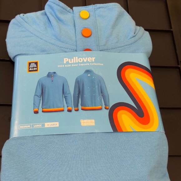 Aldi | Jackets & Coats | Aldi Mens Large Pullover Sweatshirt 223 ...